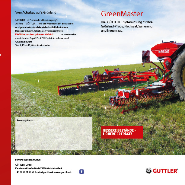 GreenMaster 600 / 750 / 800 – GUETTLER GmbH