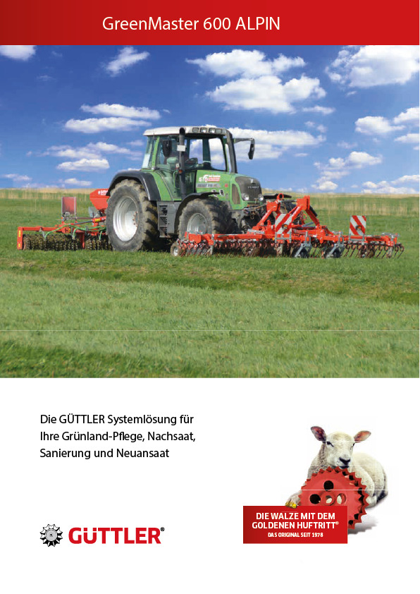 GreenMaster 600 / 750 Alpin – GUETTLER GmbH
