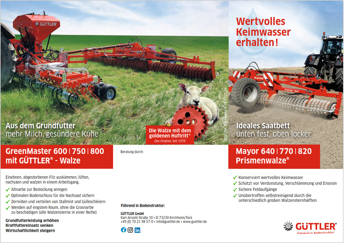 GreenMaster 600 / 750 / 800 – GUETTLER GmbH