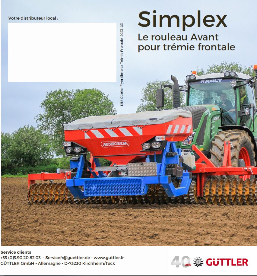 Prospectus et dépliants – GUETTLER GmbH